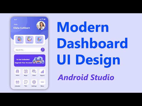 β
Android UI Design Mobile dashboard UI Tutorial | android projects