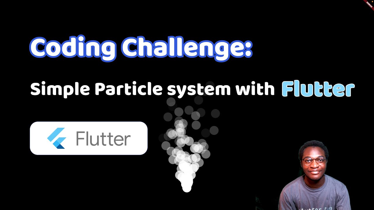 Simple Particle System with Flutter | Flutter Tutorial | Coding Challenge