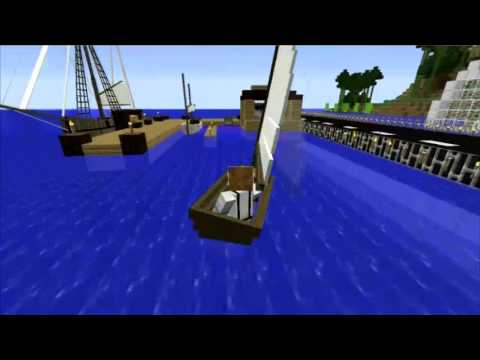 Steam Community :: Video :: Minecraft - Boat Mod เรือพุ่งทะยานน!!