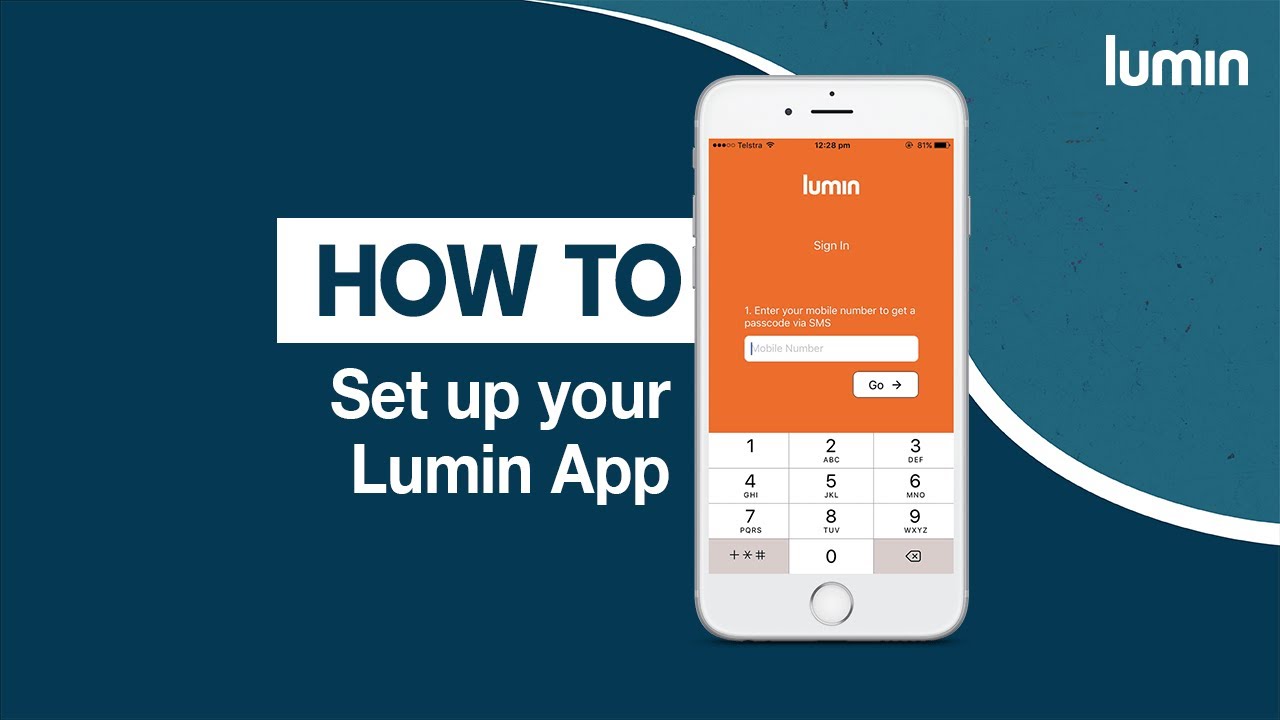 Supporters App: Setting up your Lumin App