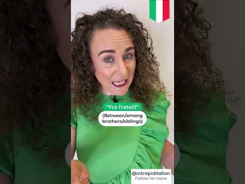 Should you use TRA or FRA in Italian (What's the difference?)