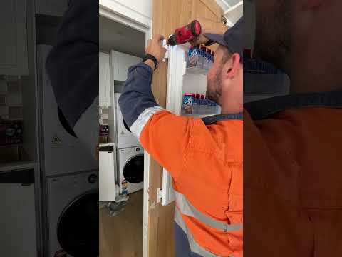 Ikea integrated fridge door installation