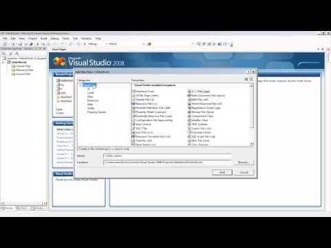 Create and Run C Program In Visual Studio 2008