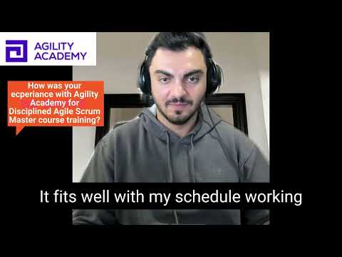 Disciplined Agile Scrum Master course review by Mark,Project Manager at Connecta Satellite Solution