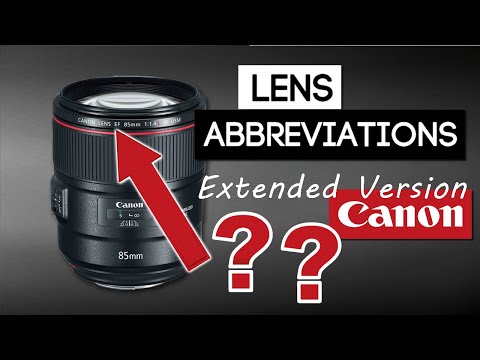 CANON CAMERA LENS TUTORIAL | What Do The Numbers On My Canon Lenses Mean? | Extended Version