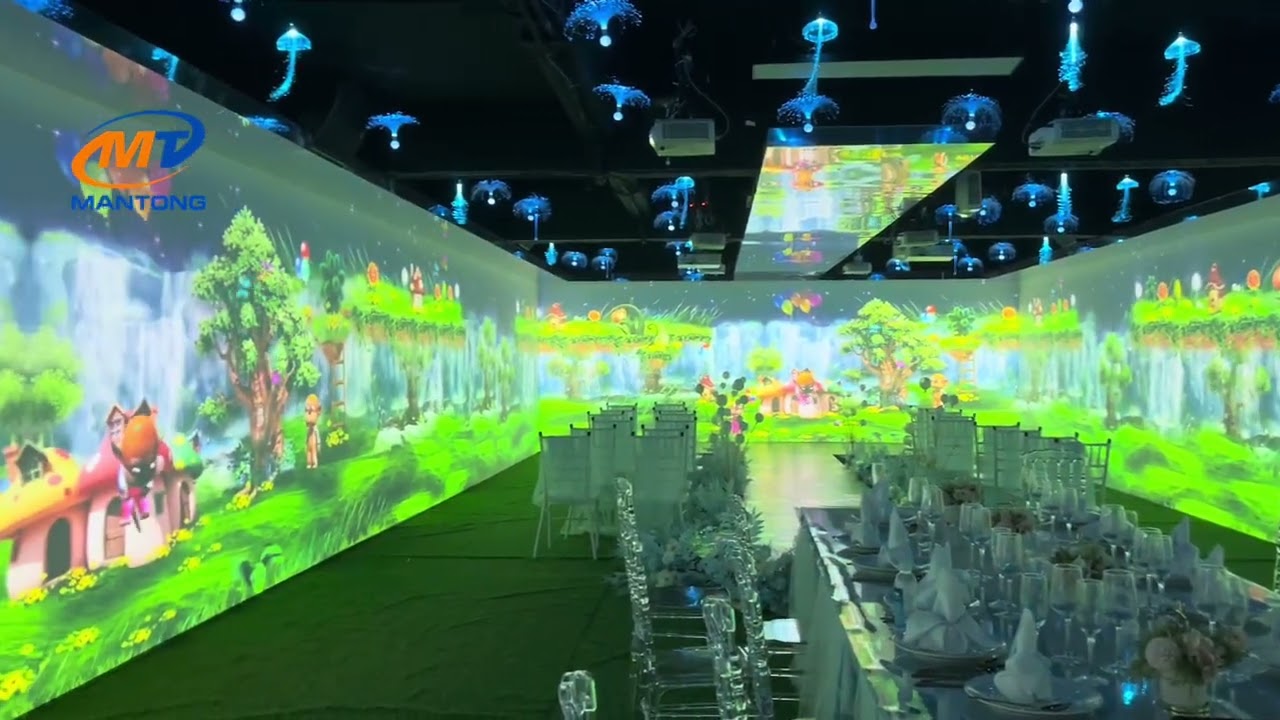 Immersive Projection for party room