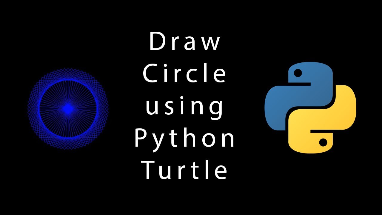 Let's Draw Design Circle with Python Turtle
