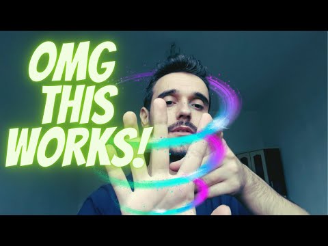 How TO See Your Aura .The Color Of Your Body's Energy. Very EASY Method !