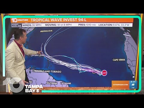 Tracking the Tropics: Tropical Depression Sean forms in the Atlantic