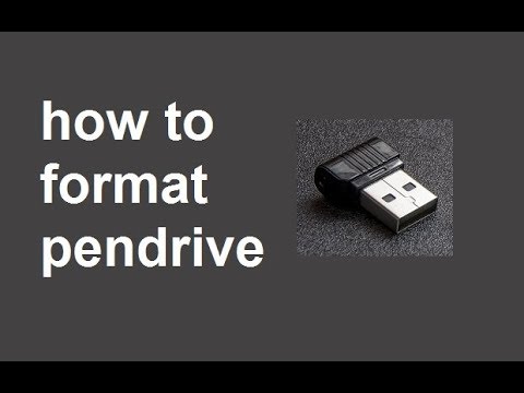 format usb drive | how to format pendrive | how to format usb | how to format usb on laptop