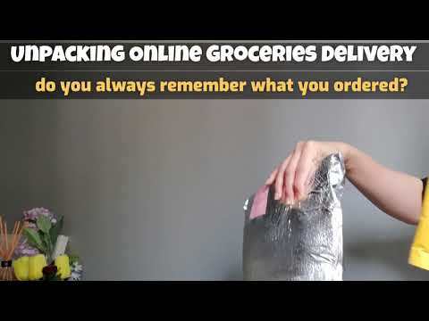 Unpacking Online Delivery From HKTVMall | Different Sellers One Delivery