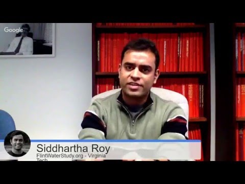 Flint Water Crisis: Interview with Siddhartha Roy
