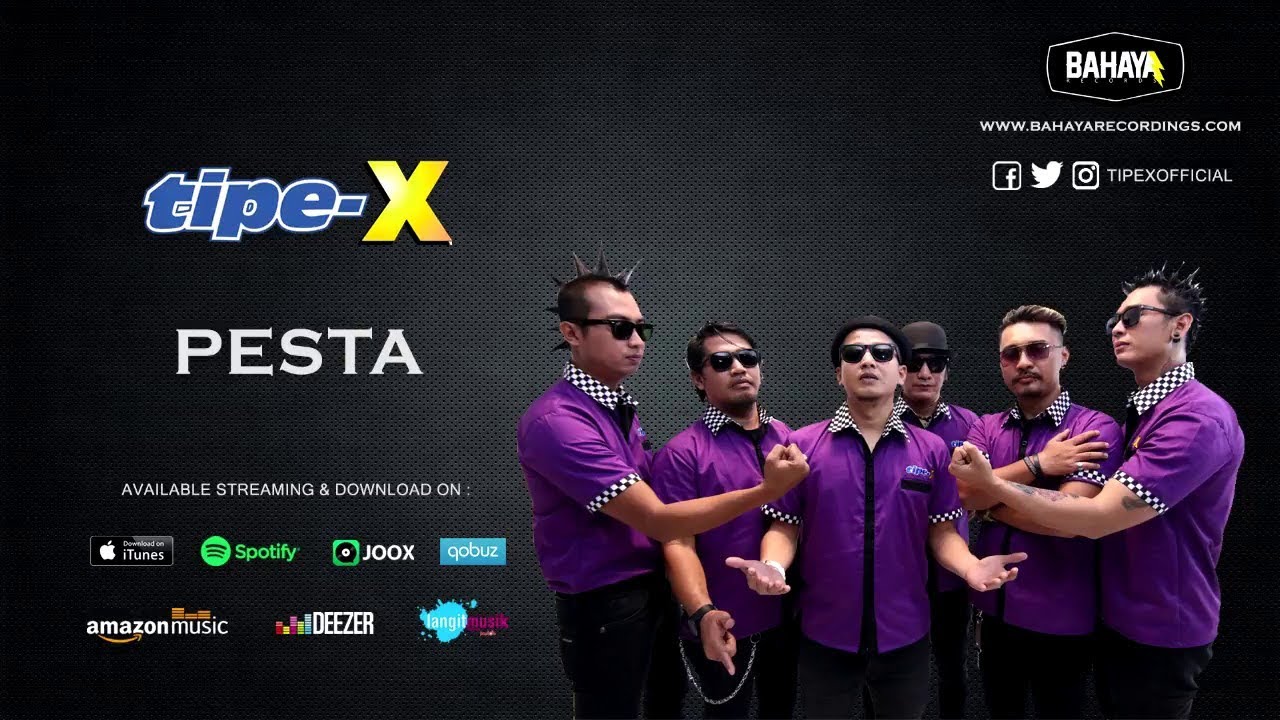 Tipe-X - Pesta (Official Audio)