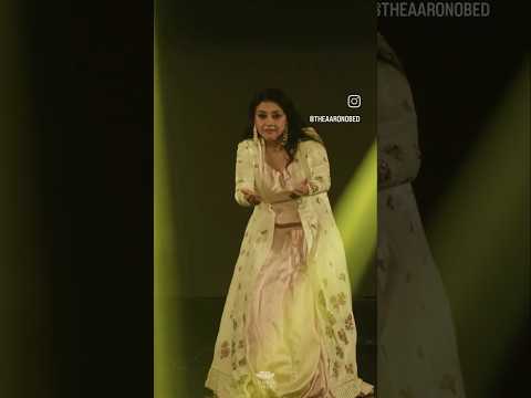 Parvathy Jayaram dances on Kalidas ❤️Tarini Sangeet at Chennai ❤️ #celebrity #wedding #love #shorts