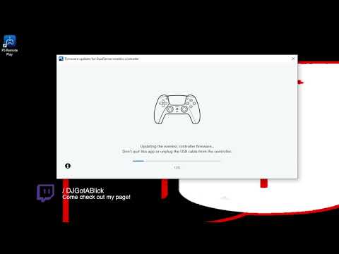 HOW TO DO FIRMWARE UPDATE ON PS5 CONTROLLER ON PC