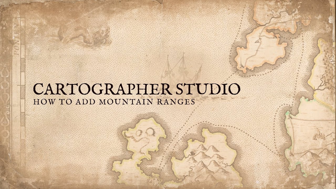 Add Mountains to Your Maps with Cartographer Studio