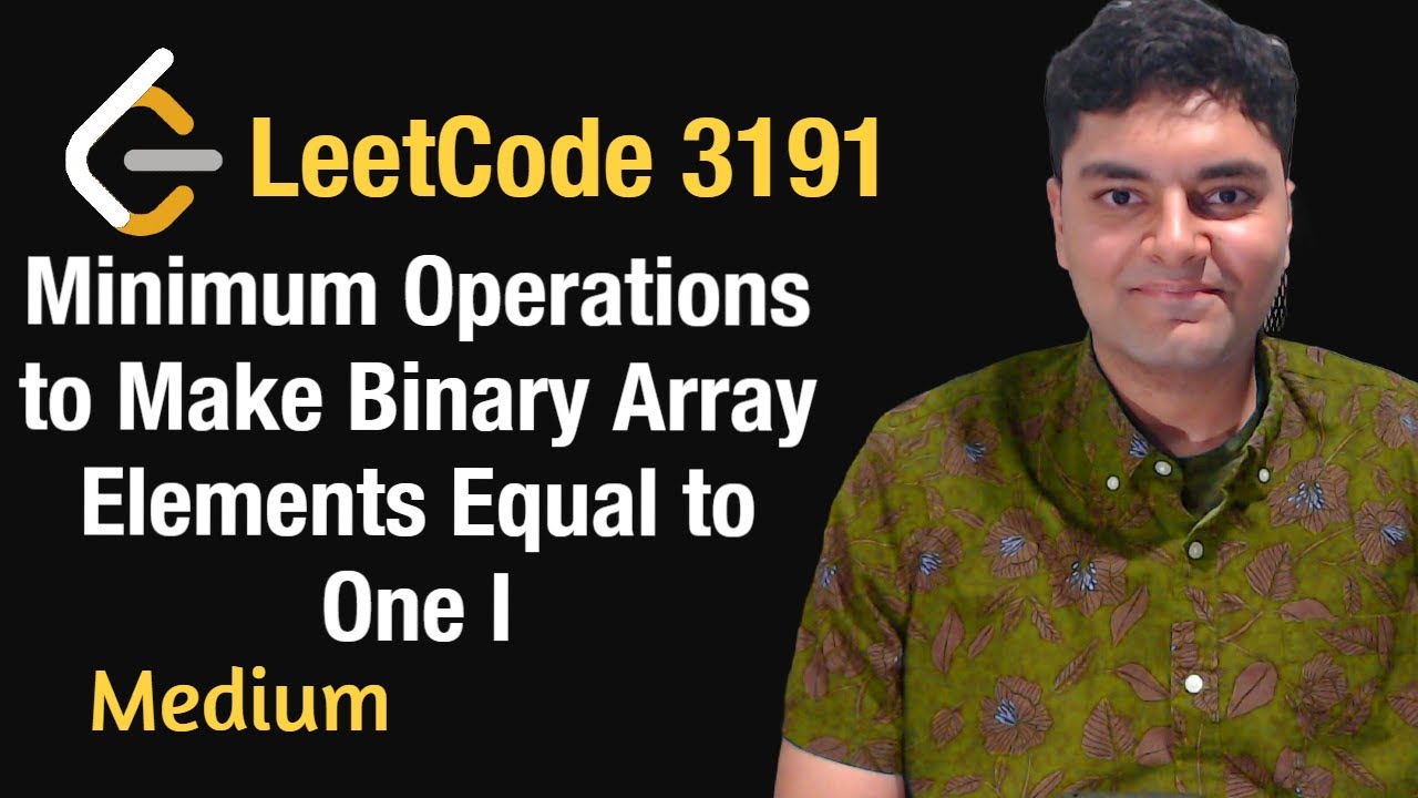 Minimum Operations to Make Binary Array Elements Equal to One I - Leetcode 3191 - Python