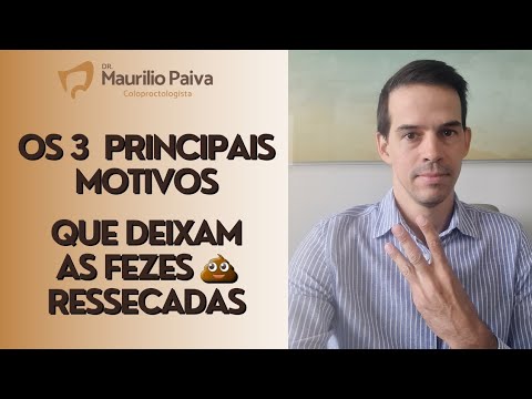 Os 3 PRINCIPAIS MOTIVOS que deixam as FEZES RESSECADAS