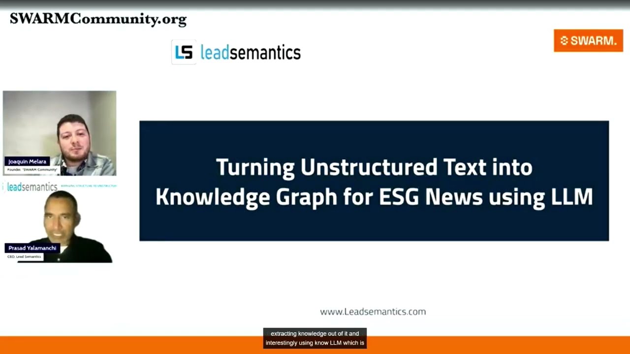 Turning Unstructured Text into a Knowledge Graph for ESG News using LLMs