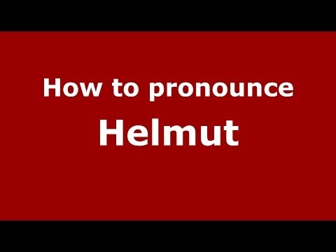 How to pronounce Helmut (Brazilian Portuguese/São Paulo, Brazil) - PronounceNames.com