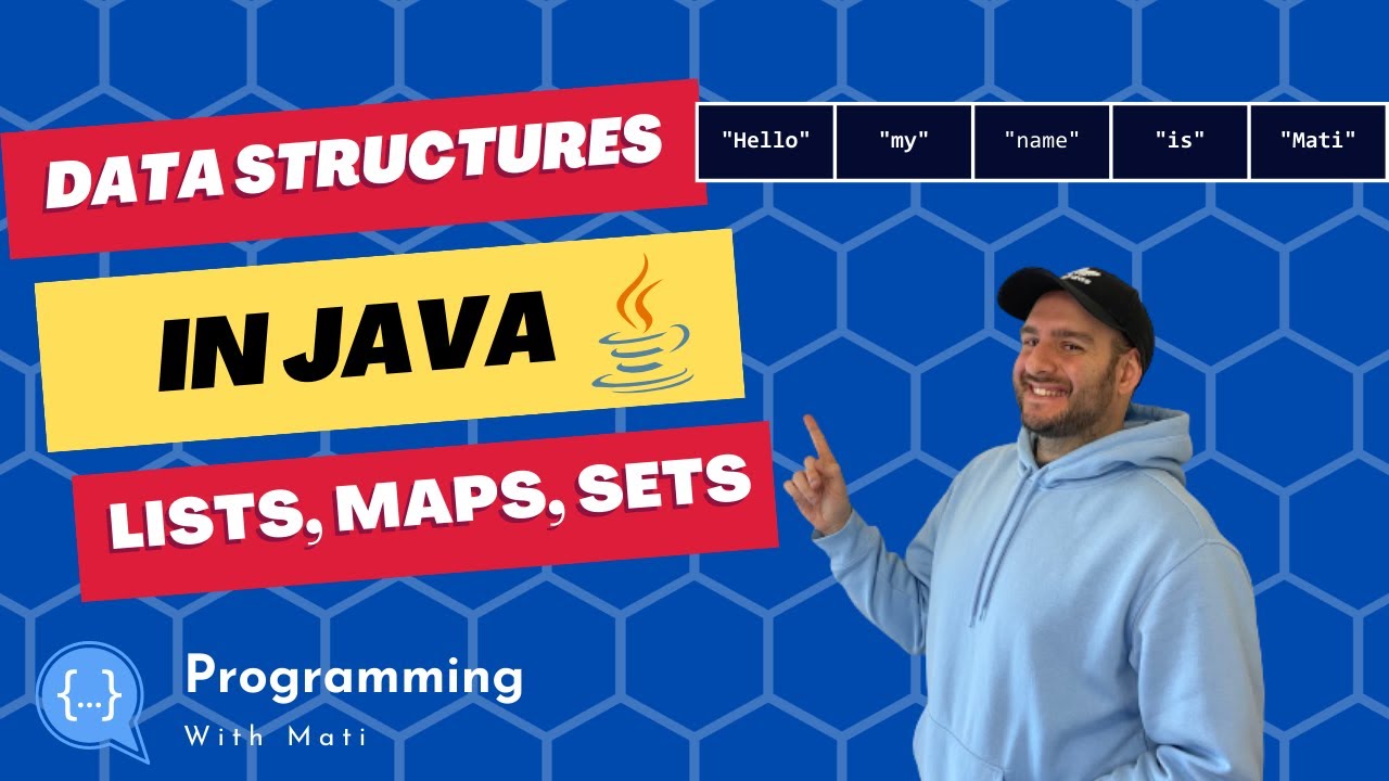 Data Structures in Java: Lists, Sets, Maps. Getting started tutorial!