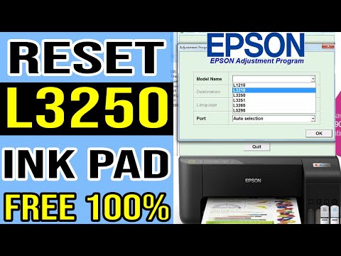 Epson L3250 Ink Pad Error Quick and Easy Solution