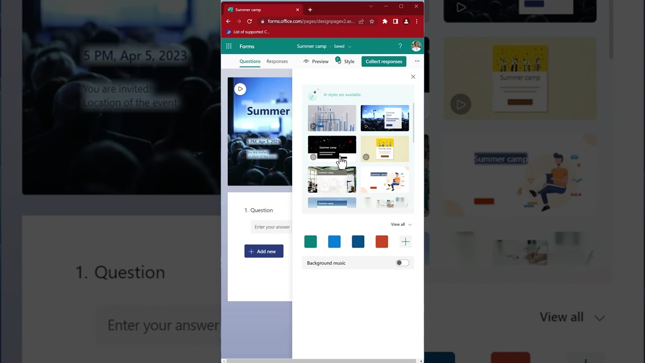 AI recommended templates plus 10 exclusively for Schools in M...