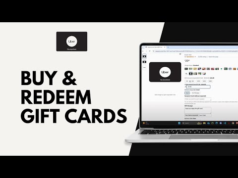 How to Buy & Redeem Uber Gift Cards Online