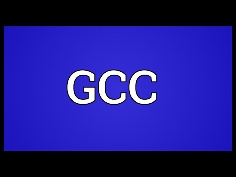 GCC Meaning