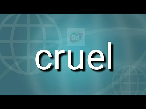 Cruel Antonym with Meaning//Googul Dictionary//