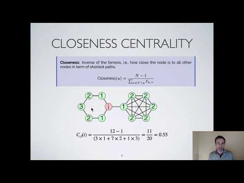 Node Description - Centrality measures