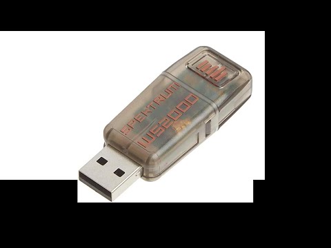 Spektrum Ws2000 Wireless USB RC Flight Simulator Dongle, SPMWS2000 , Black
