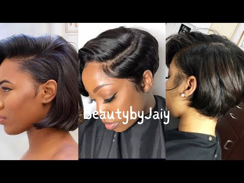 50 Latest & Trendy Short Bob Hairstyles For African American Black Women in 2024 | Bob Hairstyles