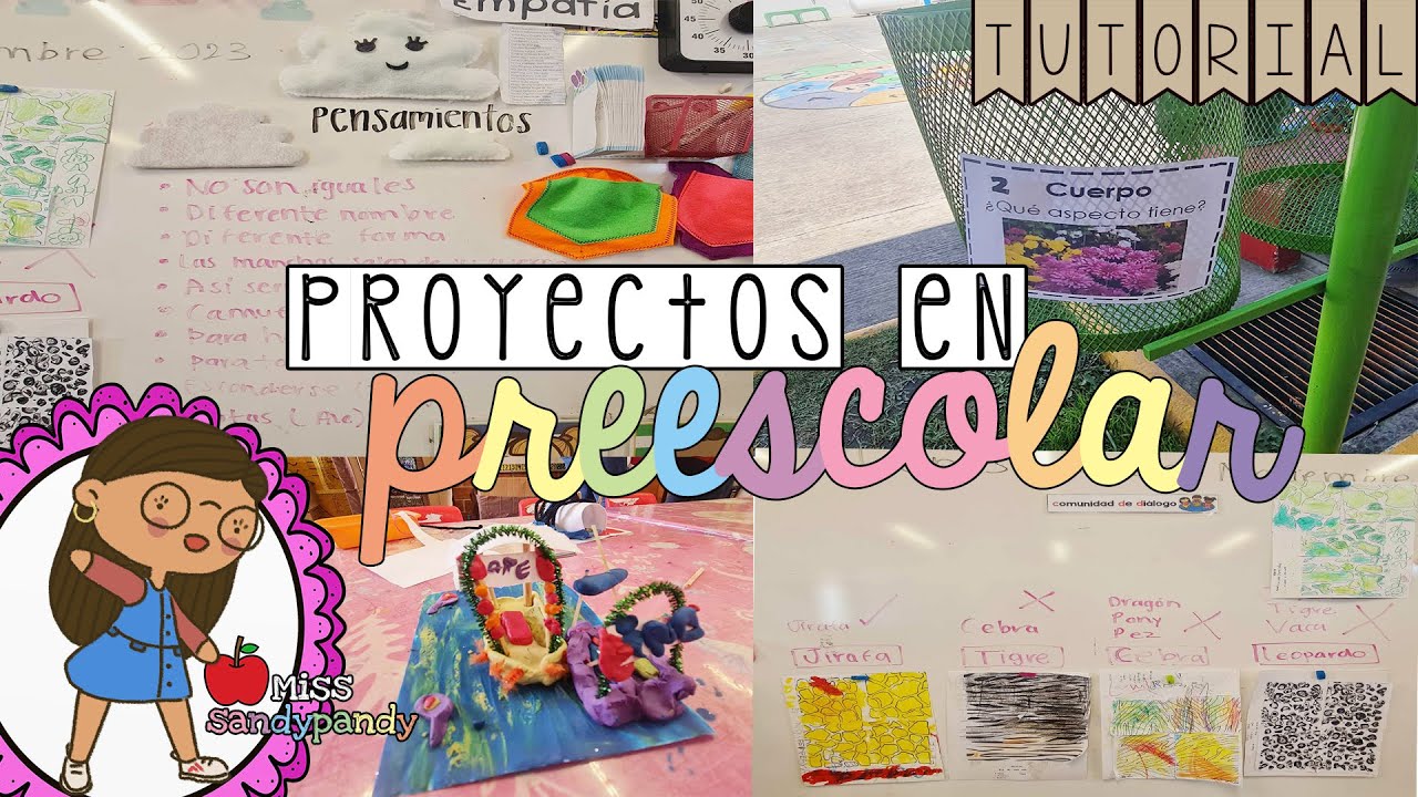 CÓMO PLANEO UN PROYECTO EN PREESCOLAR 🍎 TIPS, IDEAS, PASOS 🍎