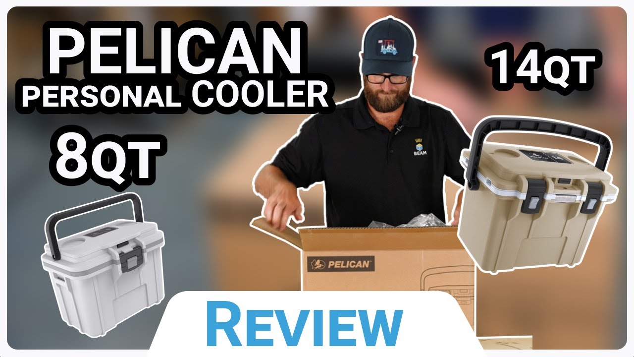 Pelican Personal Lunchbox Cooler Walkthrough: 8QT vs 14QT