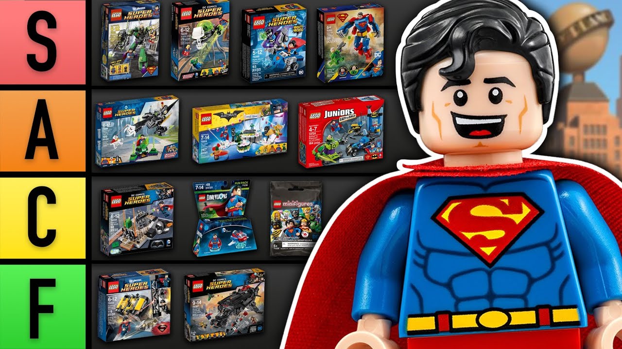 Ranking EVERY LEGO Superman Set