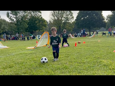 Porters First Soccer Game!