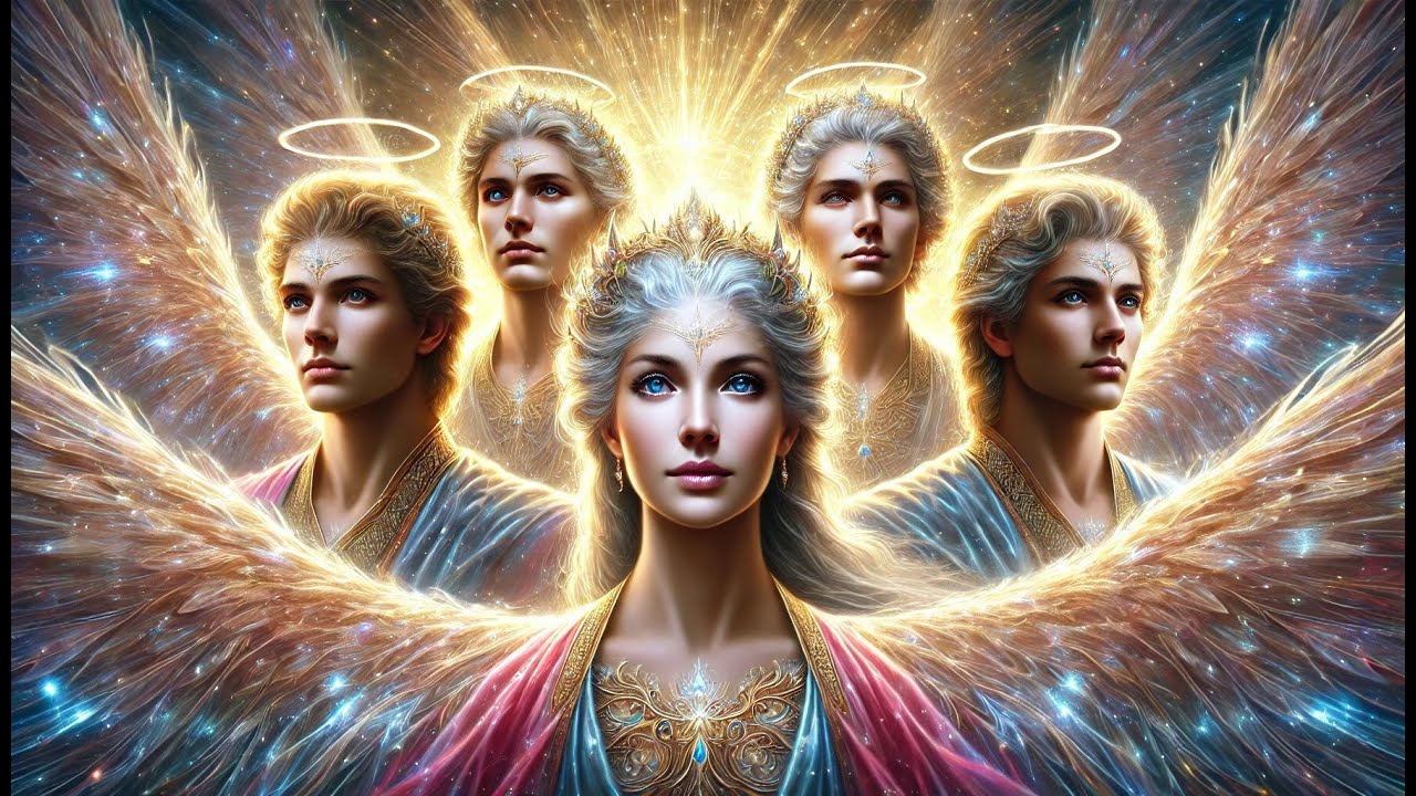Different Archangels Symbolizing POWERFUL COLORS | Gabriel, Michael, Raphael, Uriel.