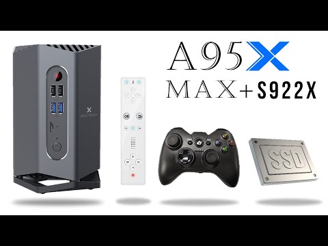 The Big Bad Tall A95X Max+ TV Box Amlogic S922X 6X CPU 4GB 64GB