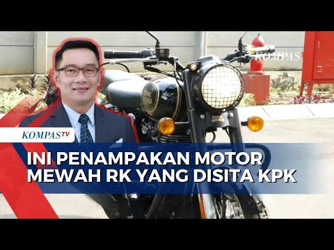 Begini Penampakan Motor Mewah Milik Ridwan Kamil yang Disita KPK