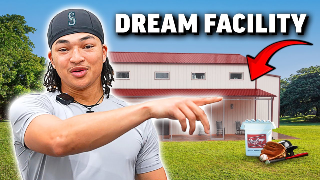 MLB Prospect Tai Peete Built His DREAM Backyard Baseball Facility