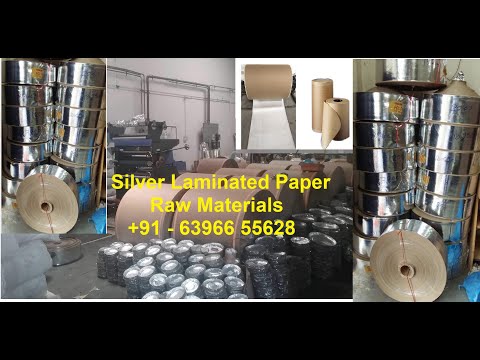 Silver Paper Roll - Laminated Silver Paper Roll Latest Price ...