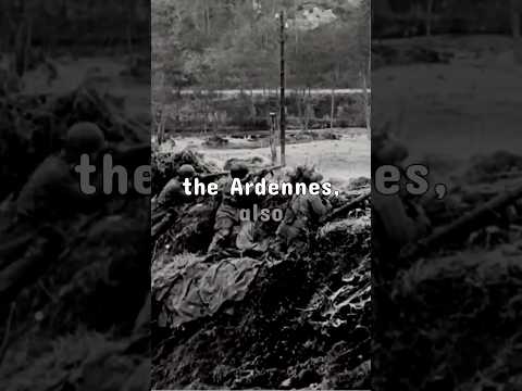 Why is Battle of the Ardennes called Battle of the Bulge?