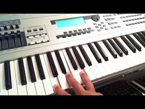 Piano Theory 4 - Major, Major 7th, Minor and Minor 7th Chords - (How to Play)
