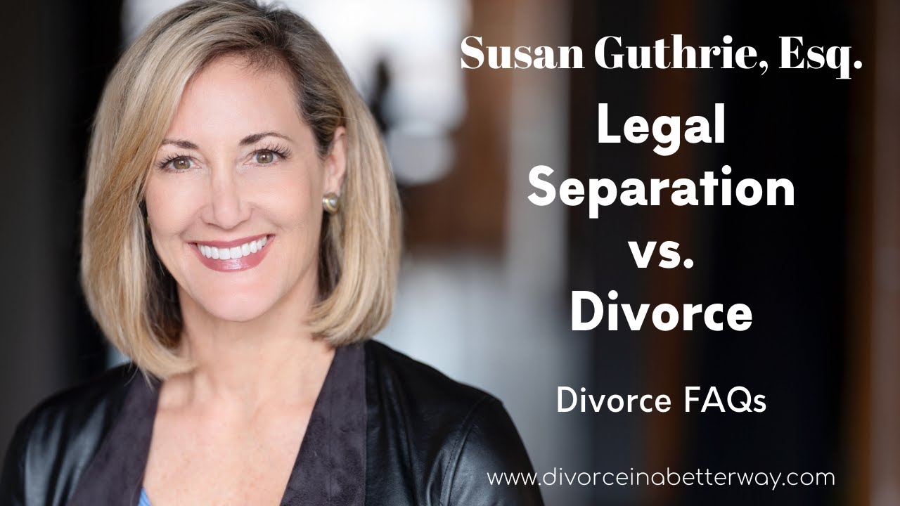Legal Separation vs. Divorce:  What's the Difference?