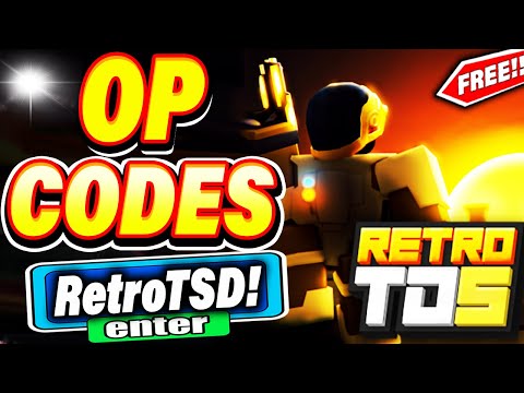 (2023) ALL *NEW* SECRET OP CODES In Roblox Retro TDS!