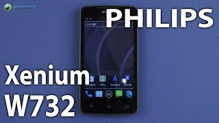 Philips Xenium W732 (Black) купити в інтернет-магазині: ціни на смартфон Xenium W732 (Black ...