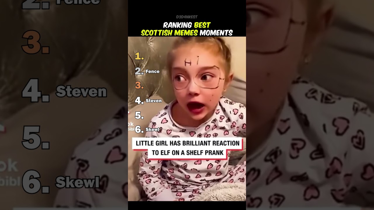 Ranking Best Scottish Memes Moments