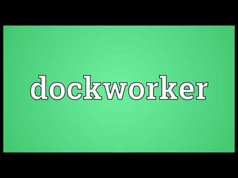 Dockworker Meaning