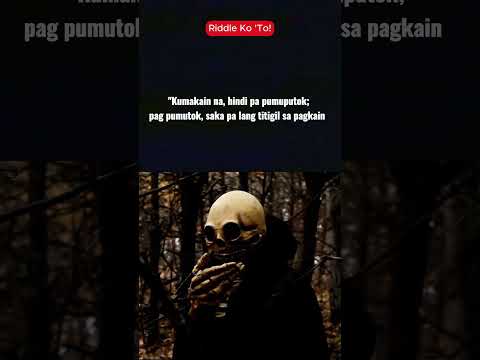 Bugtong of the Day π§ | Kaya Mo Ba 'To? | Tagalog-English Riddle Challenge #bugtong #brainteaser